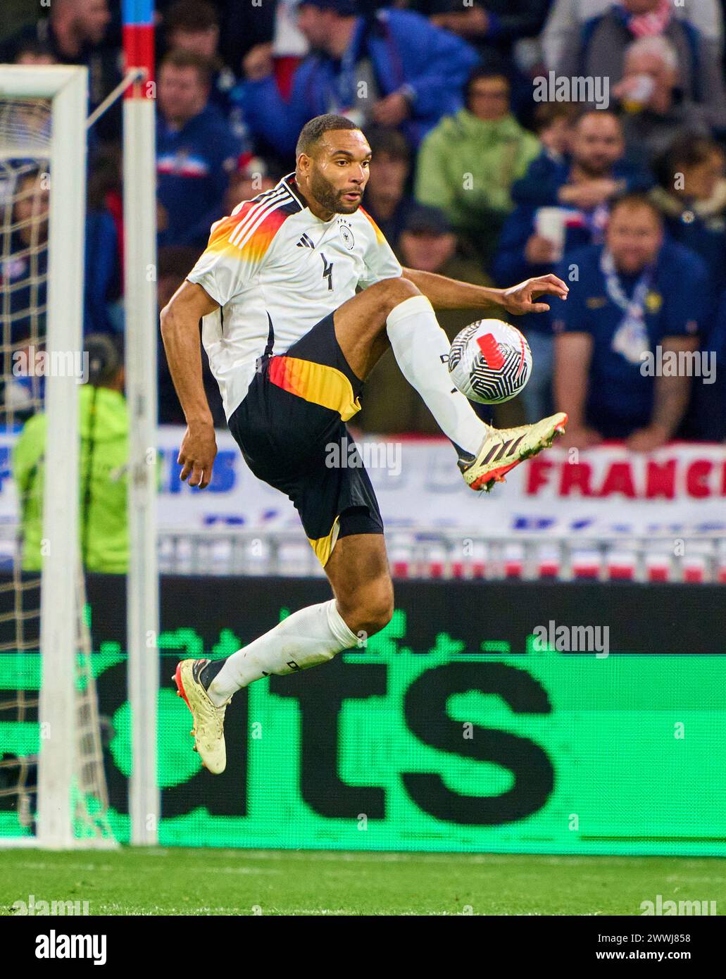 Jonathan Tah, DFB 4 in the friendly match FRANCE - GERMANY 0-2 ...