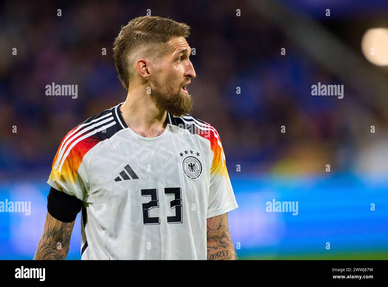 Robert Andrich, DFB 23 in the friendly match FRANCE - GERMANY 0-2 ...