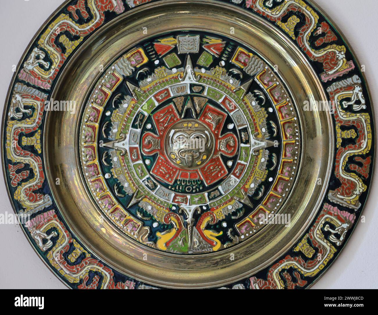 Aztec calendar museum hi-res stock photography and images - Alamy