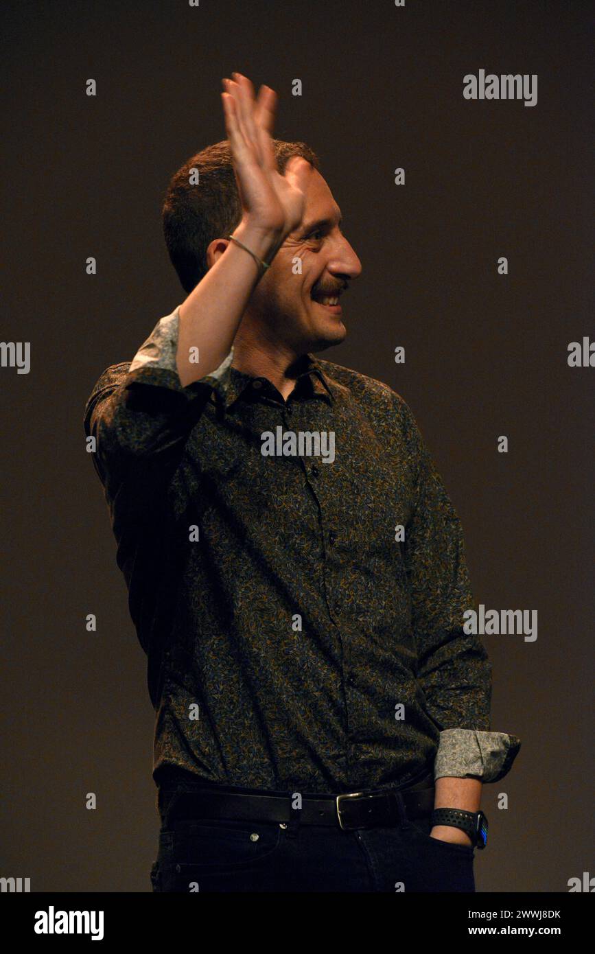 Fabio Mollo attends the screening of his movie "Born for you" (Nata per ...