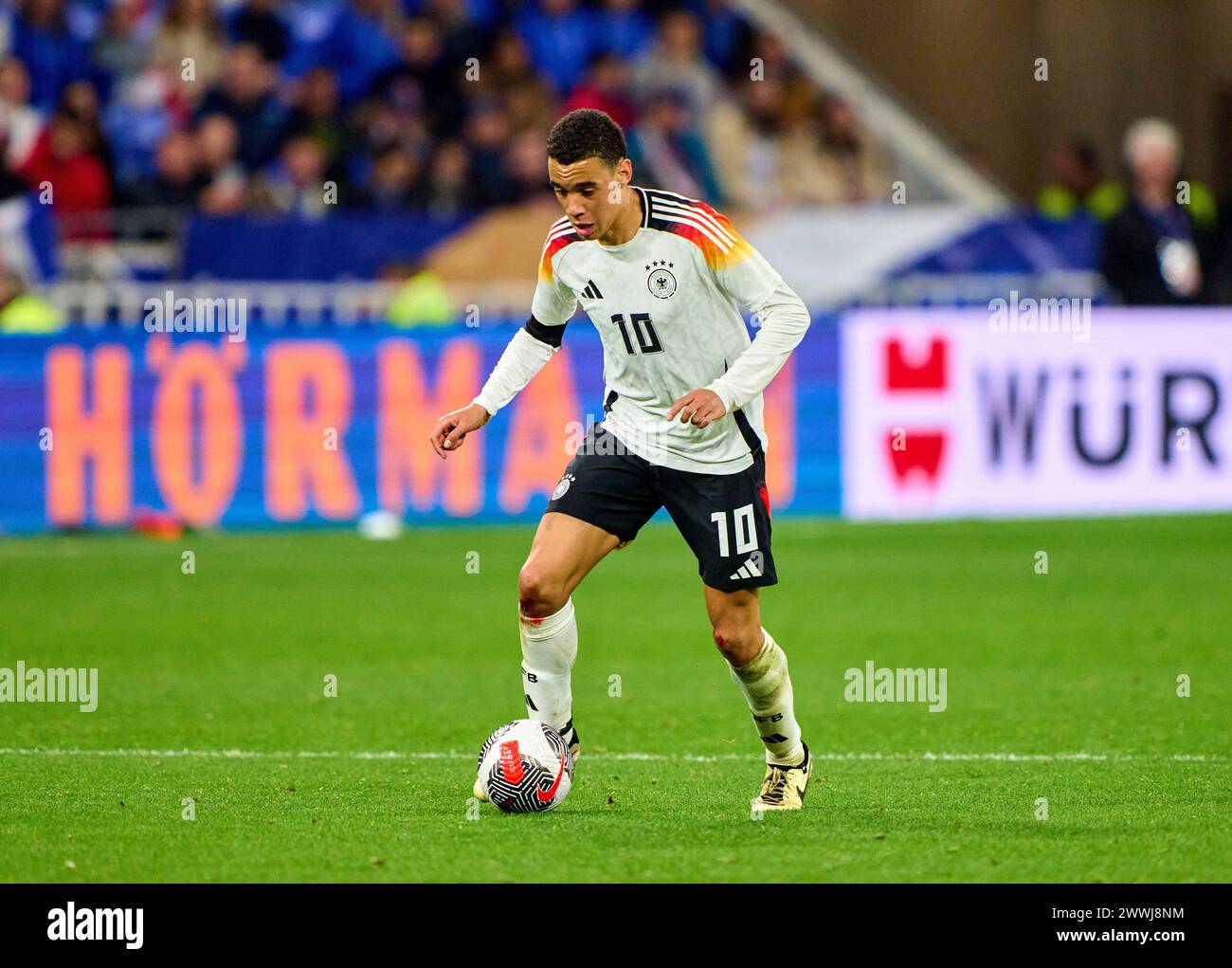 Jamal Musiala, DFB 10 in the friendly match FRANCE - GERMANY 0-2 FRANKREICH - DEUTSCHLAND 0-2 in ...