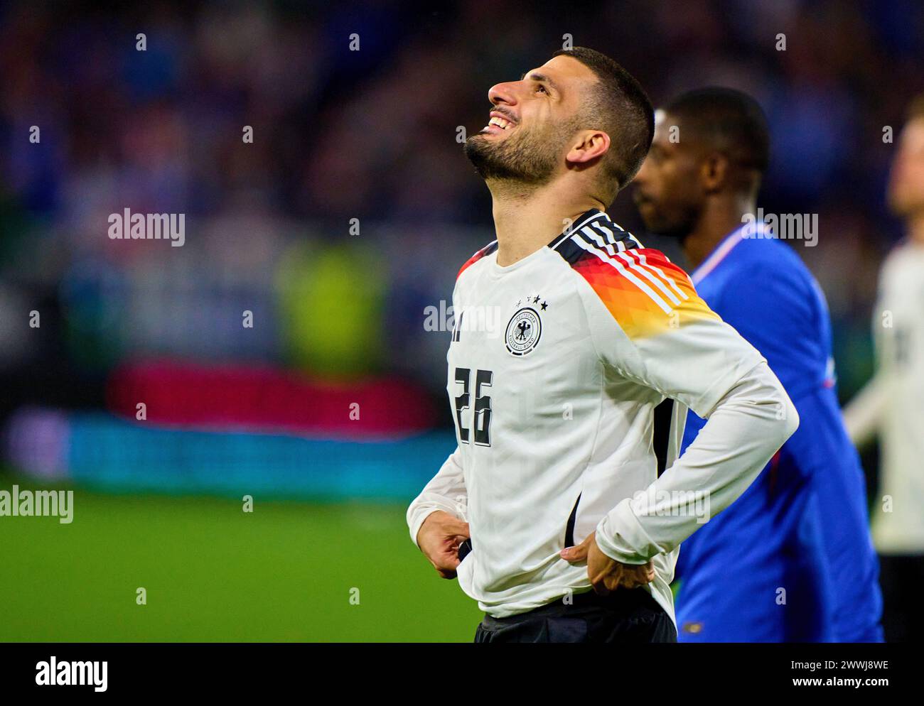 Deniz Undav, DFB 26 in the friendly match FRANCE - GERMANY 0-2 ...