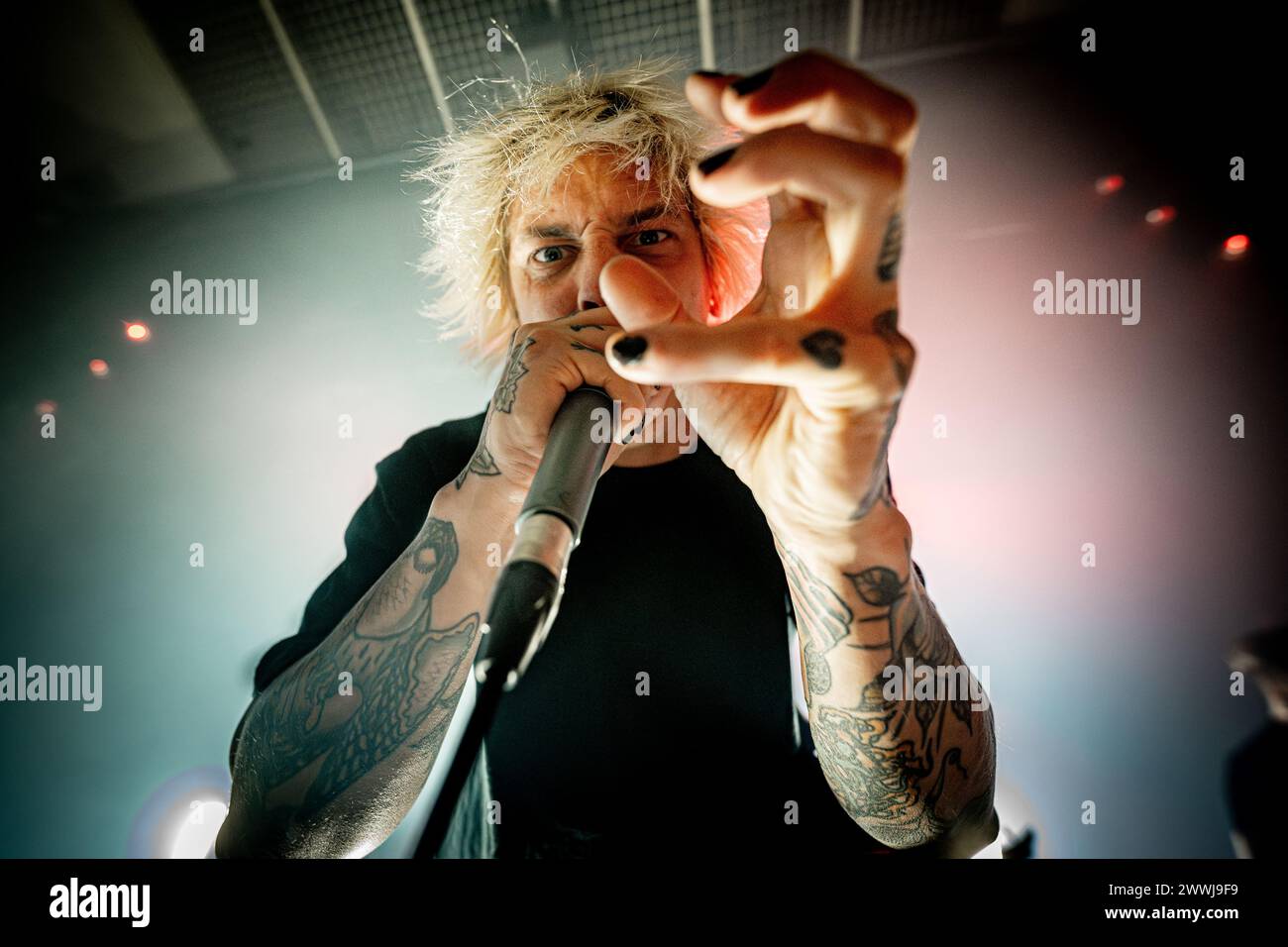 Copenhagen, Denmark. 23rd Mar, 2024. The Danish deathcore band Cabal ...