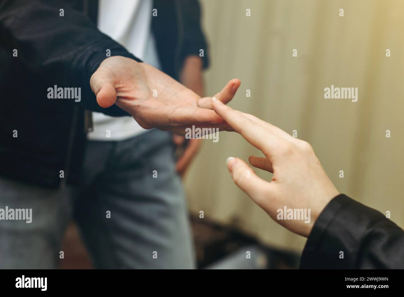 Bonding expressions hi-res stock photography and images - Alamy