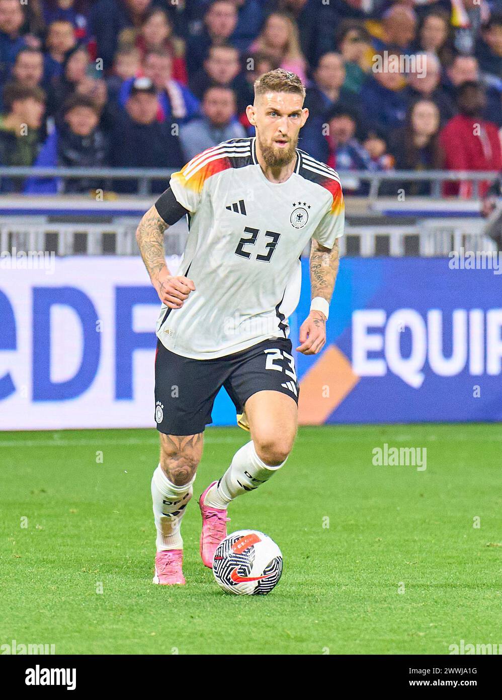 Robert Andrich, DFB 23 in the friendly match FRANCE - GERMANY 0-2 ...