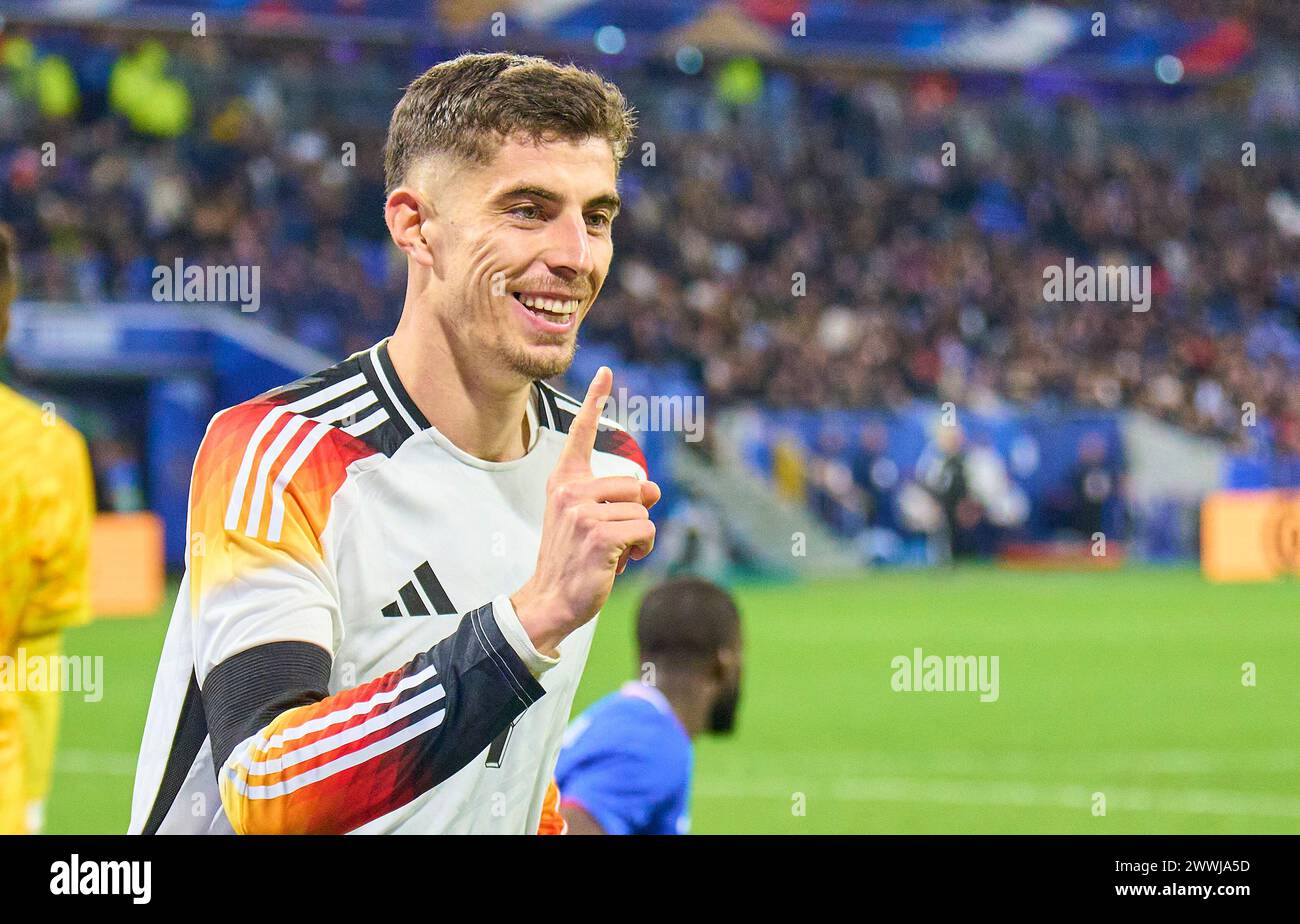 Kai Havertz, DFB 7 scores, shoots goal , Tor, Treffer, Torschuss, 0-2 ...