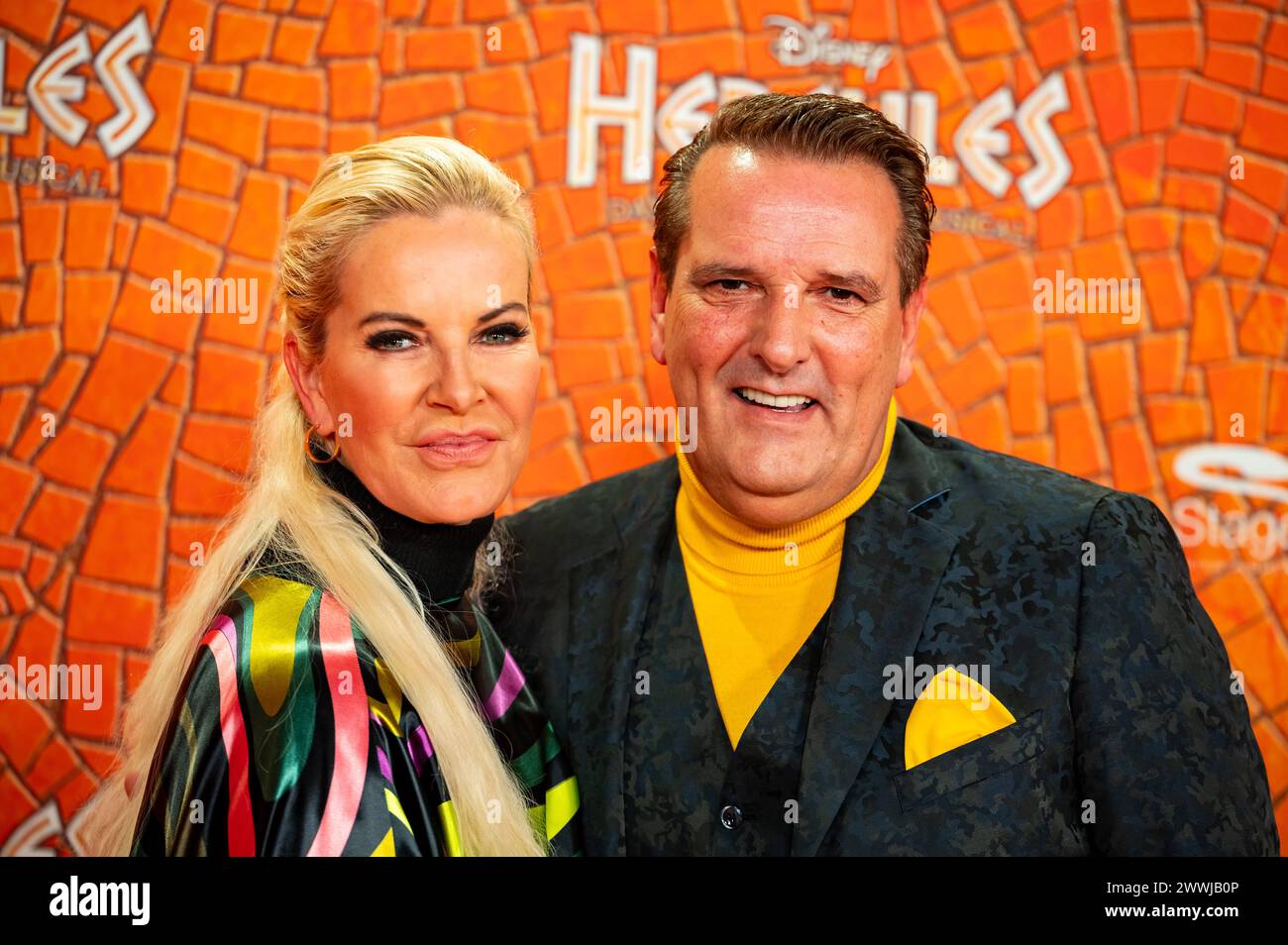 Hamburg, Germany. 24th Mar, 2024. Anna Heesch (l), TV presenter, with ...