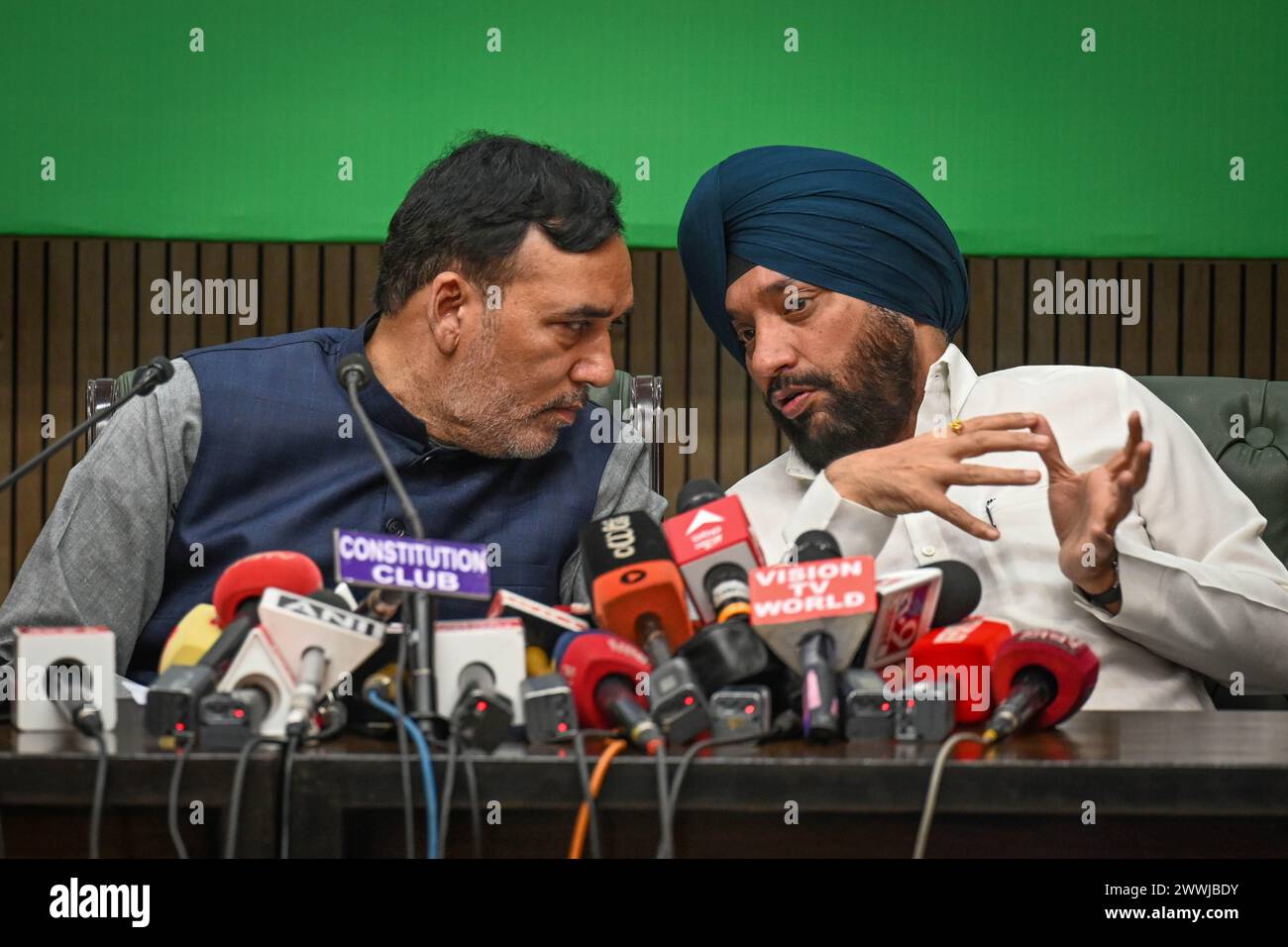 NEW DELHI, INDIA - MARCH 24: Delhi Minister and AAP leader Gopal Rai ...