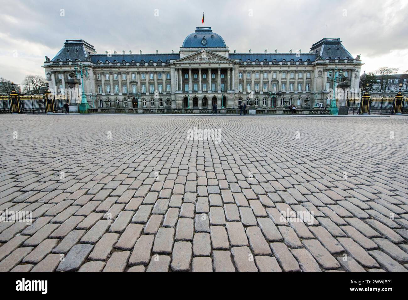 Belgian Royal Palace Brussels, Belgium. Facade of the Belgian Royal ...
