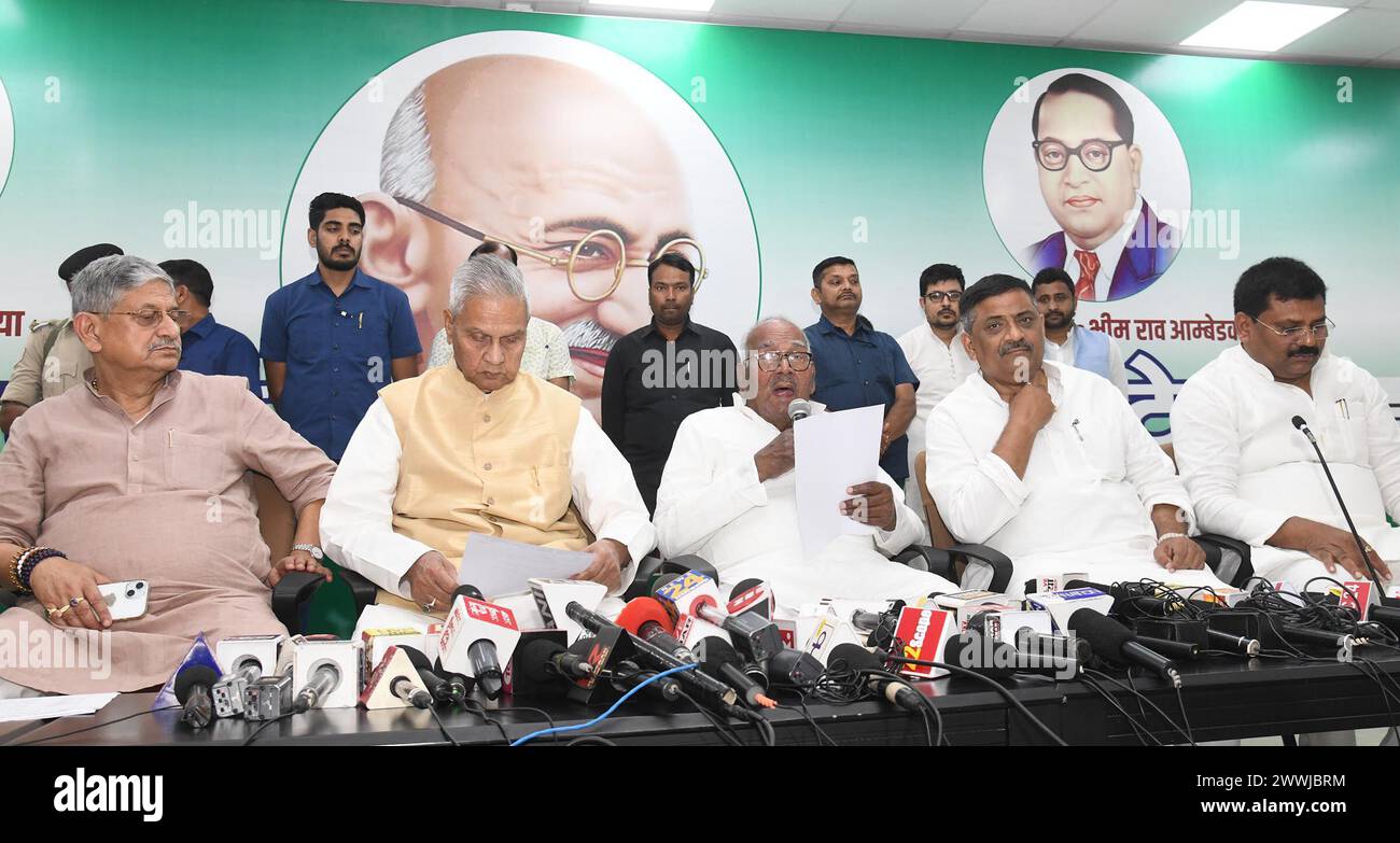 Patna, India. 24th Mar, 2024. PATNA, INDIA - MARCH 24: JDU senior ...