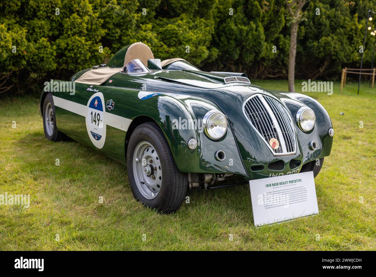 1949 Prototype Nash Healey Silvertone Lemans/Mille Miglia car on ...