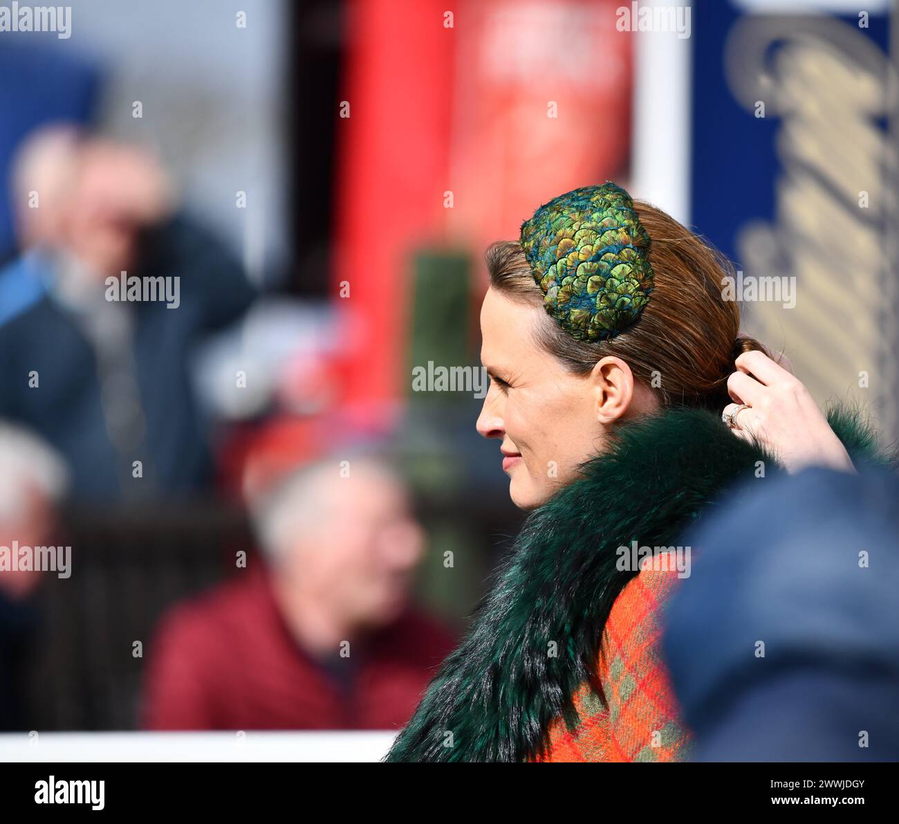 racing presenter Francesca Cumani Stock Photo - Alamy