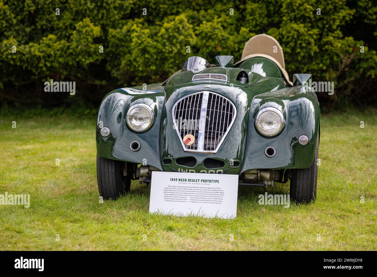 1949 Prototype Nash Healey Silvertone Lemans/Mille Miglia car on ...
