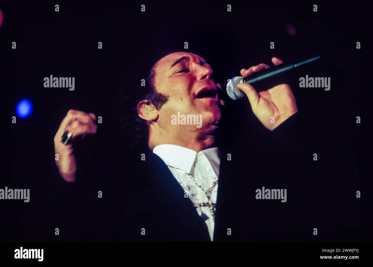 TOM JONES, HOME CONCERT, 1996: 56-year-old Welsh singing legend TOM ...