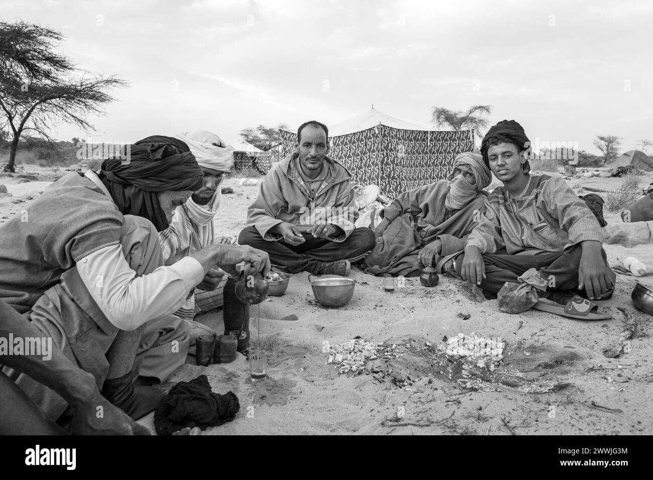 Mauritania, surrondings of Chinguetti, daily life Stock Photo - Alamy