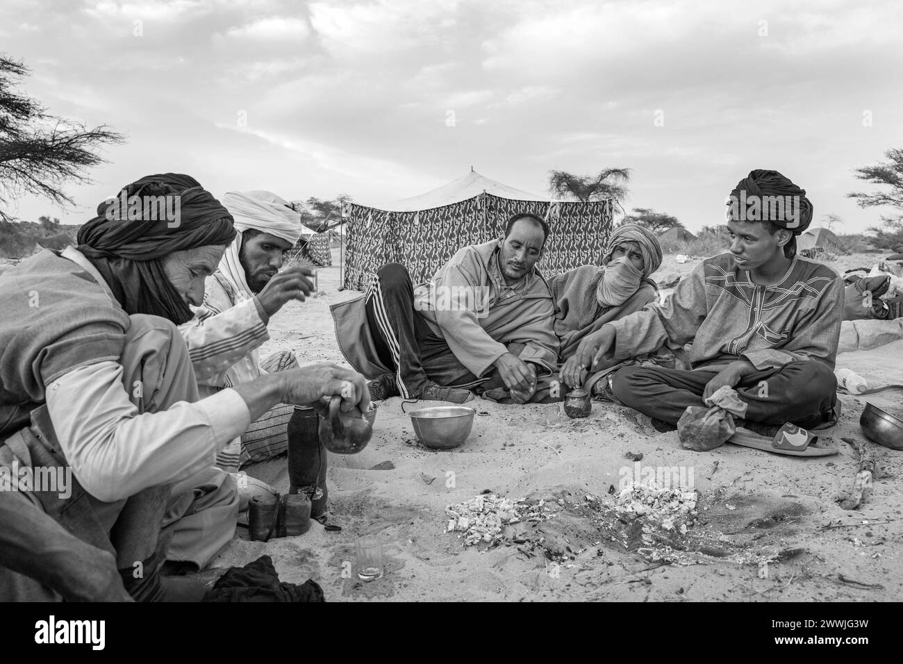 Mauritania, surrondings of Chinguetti, daily life Stock Photo - Alamy