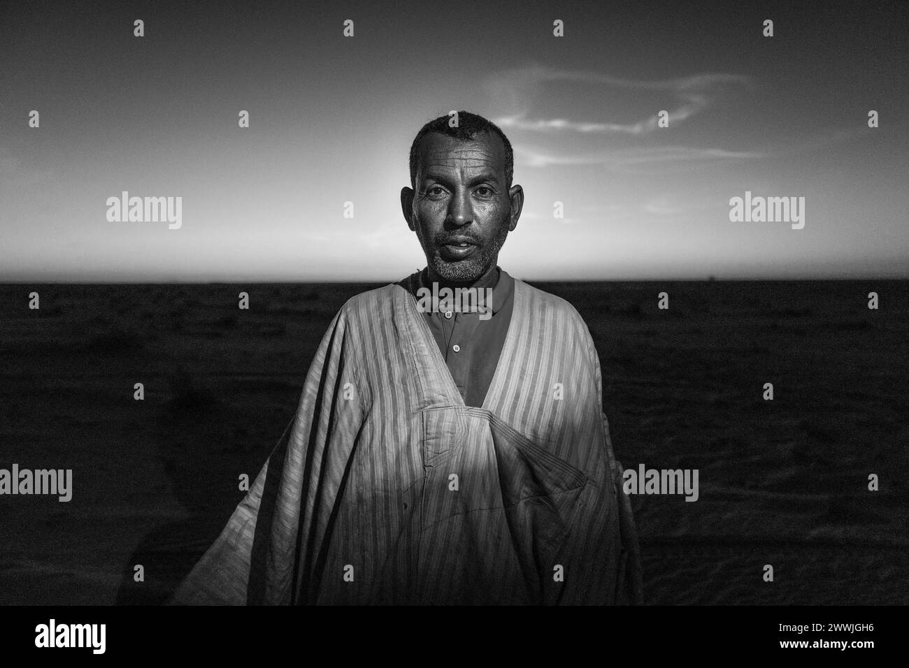Mauritania, surroundings of Chami, portrait Stock Photo - Alamy