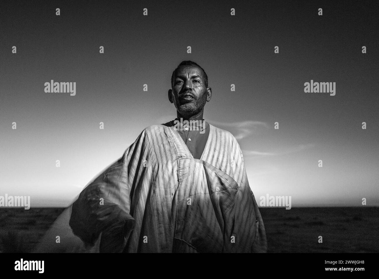 Mauritania, surroundings of Chami, portrait Stock Photo - Alamy