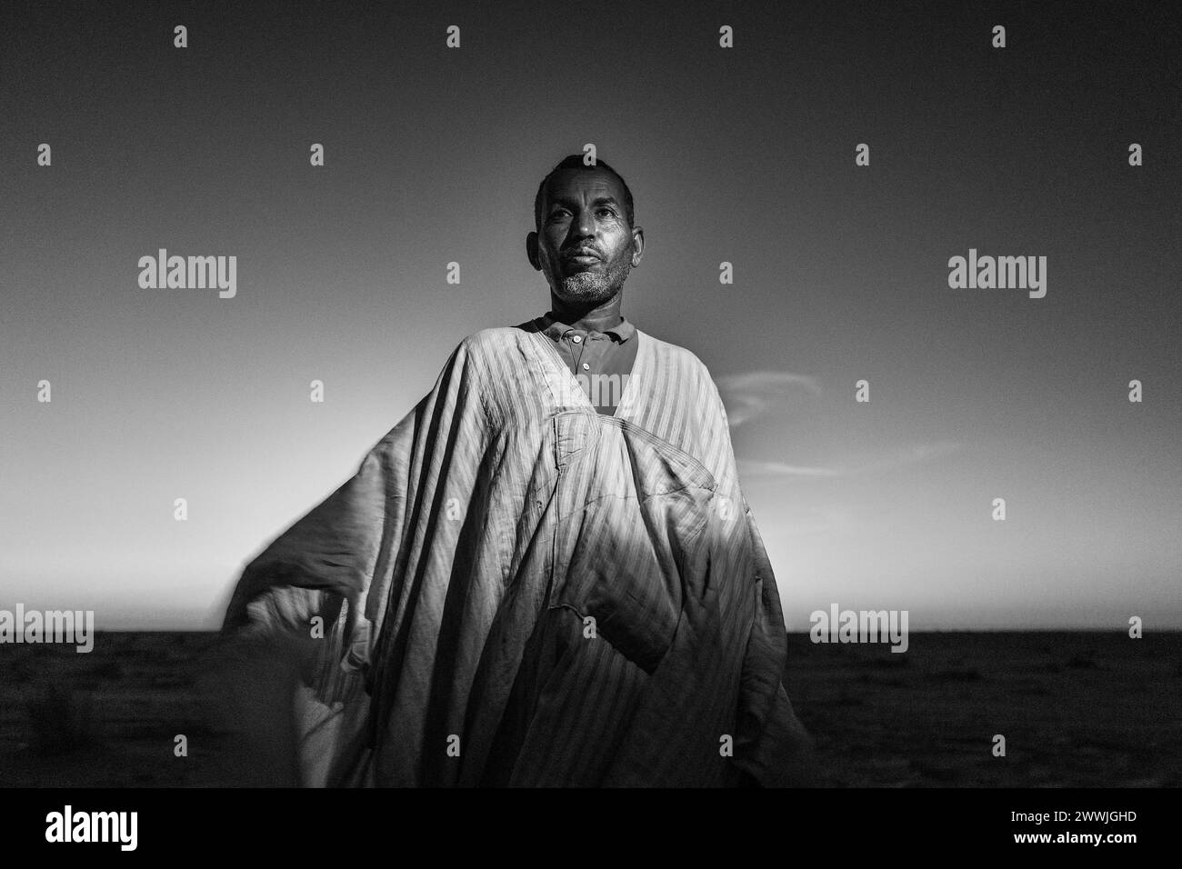 Mauritania, surroundings of Chami, portrait Stock Photo - Alamy