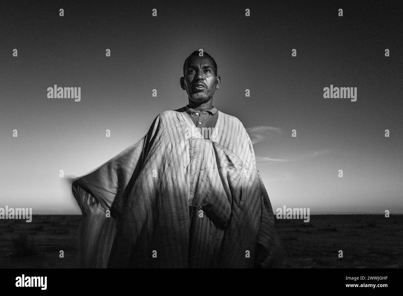 Mauritania, surroundings of Chami, portrait Stock Photo - Alamy