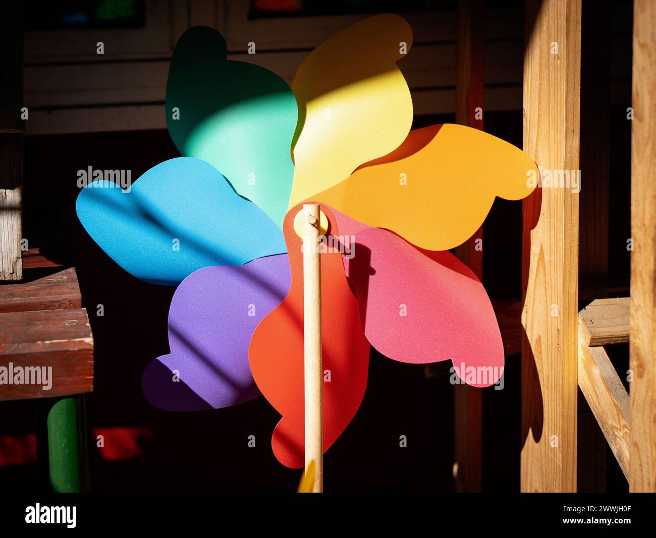 Pinwheel spinning hi-res stock photography and images - Alamy