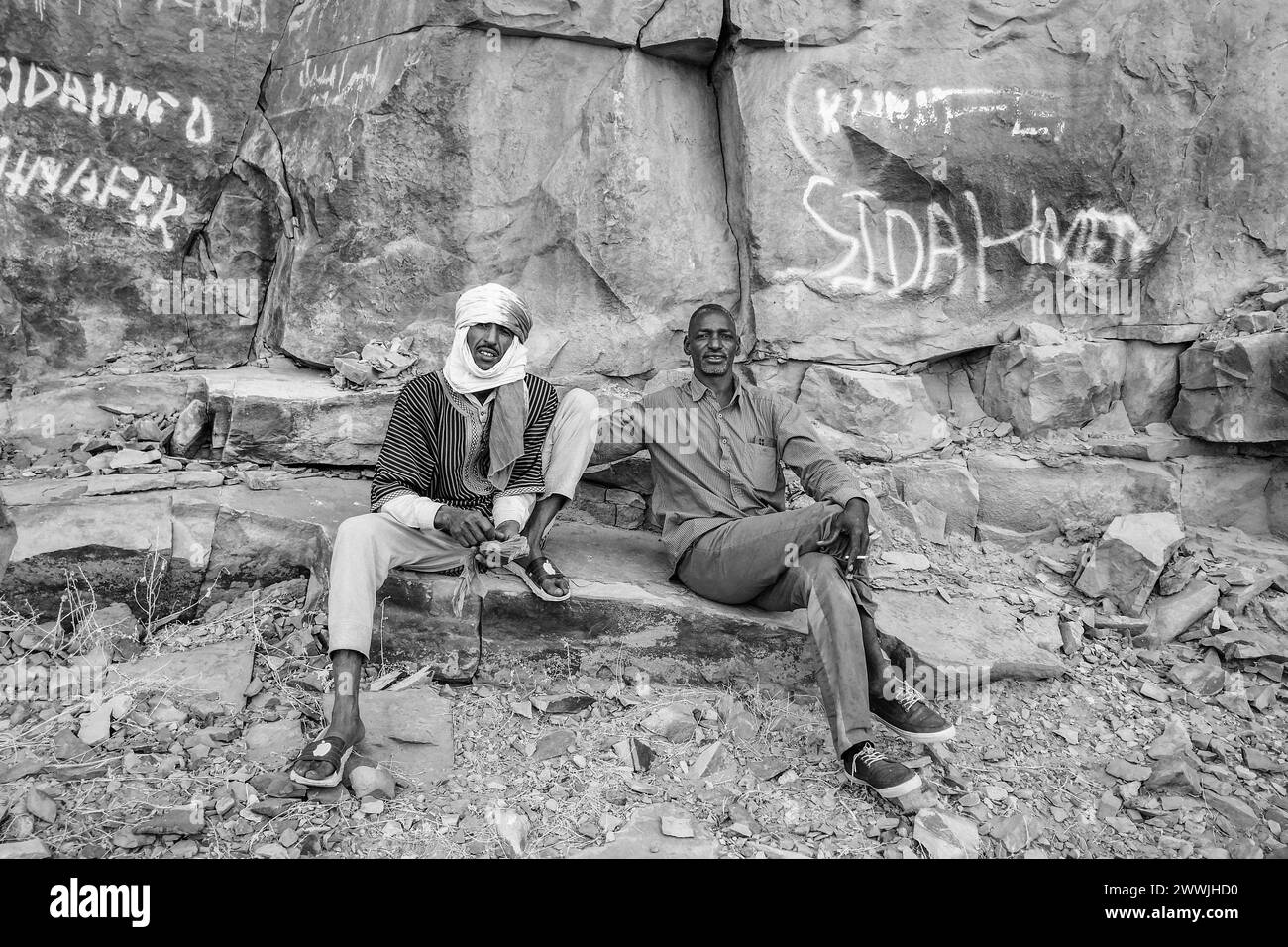 Mauritania, surroundings of Atar, portrait Stock Photo - Alamy