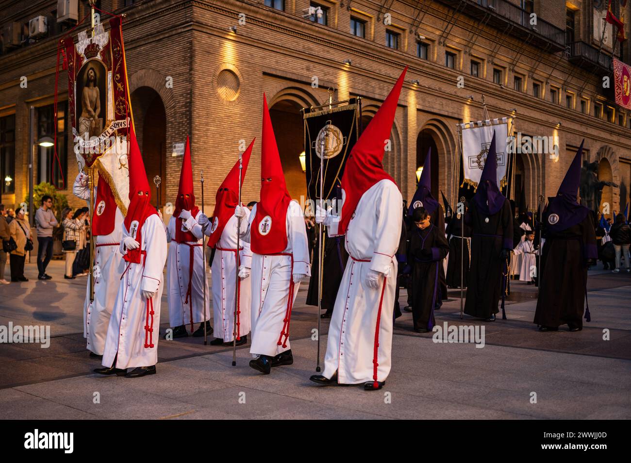 Holy Week Proclamation Procession that symbolizes the beginning of nine ...