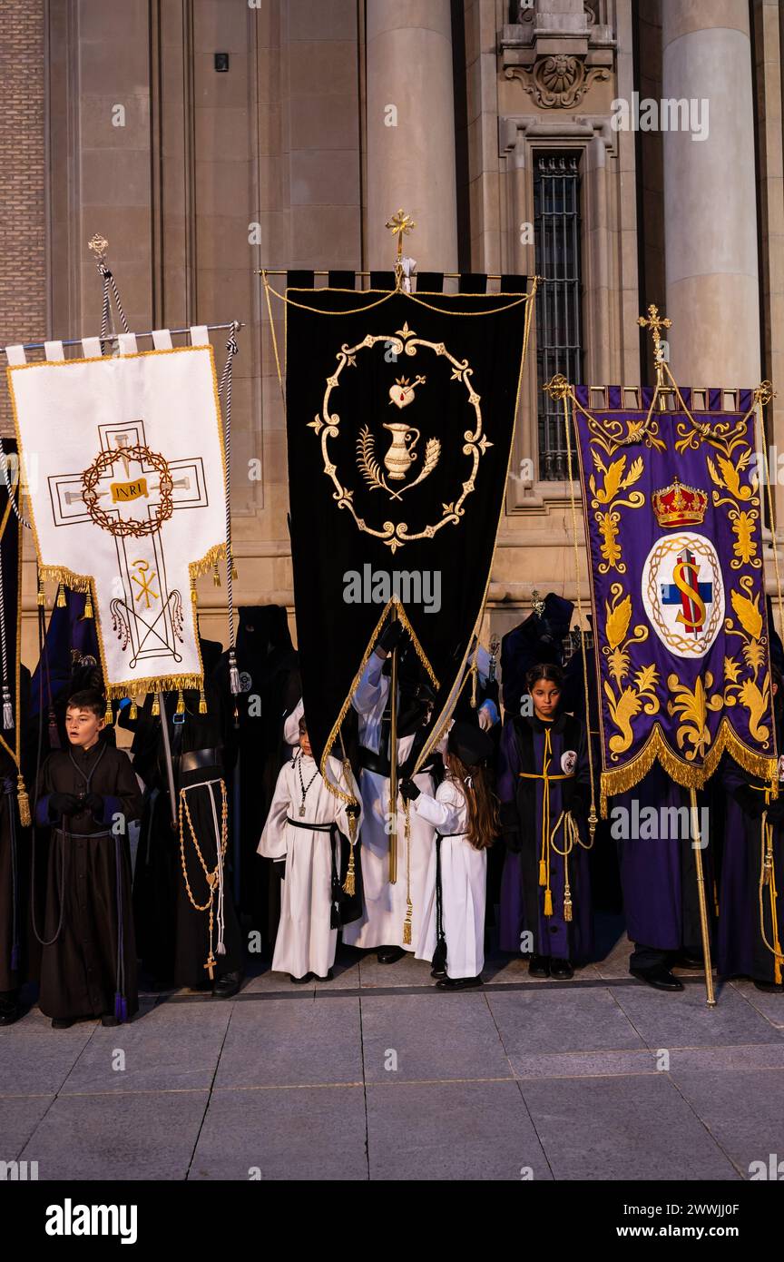 Holy Week Proclamation Procession that symbolizes the beginning of nine ...