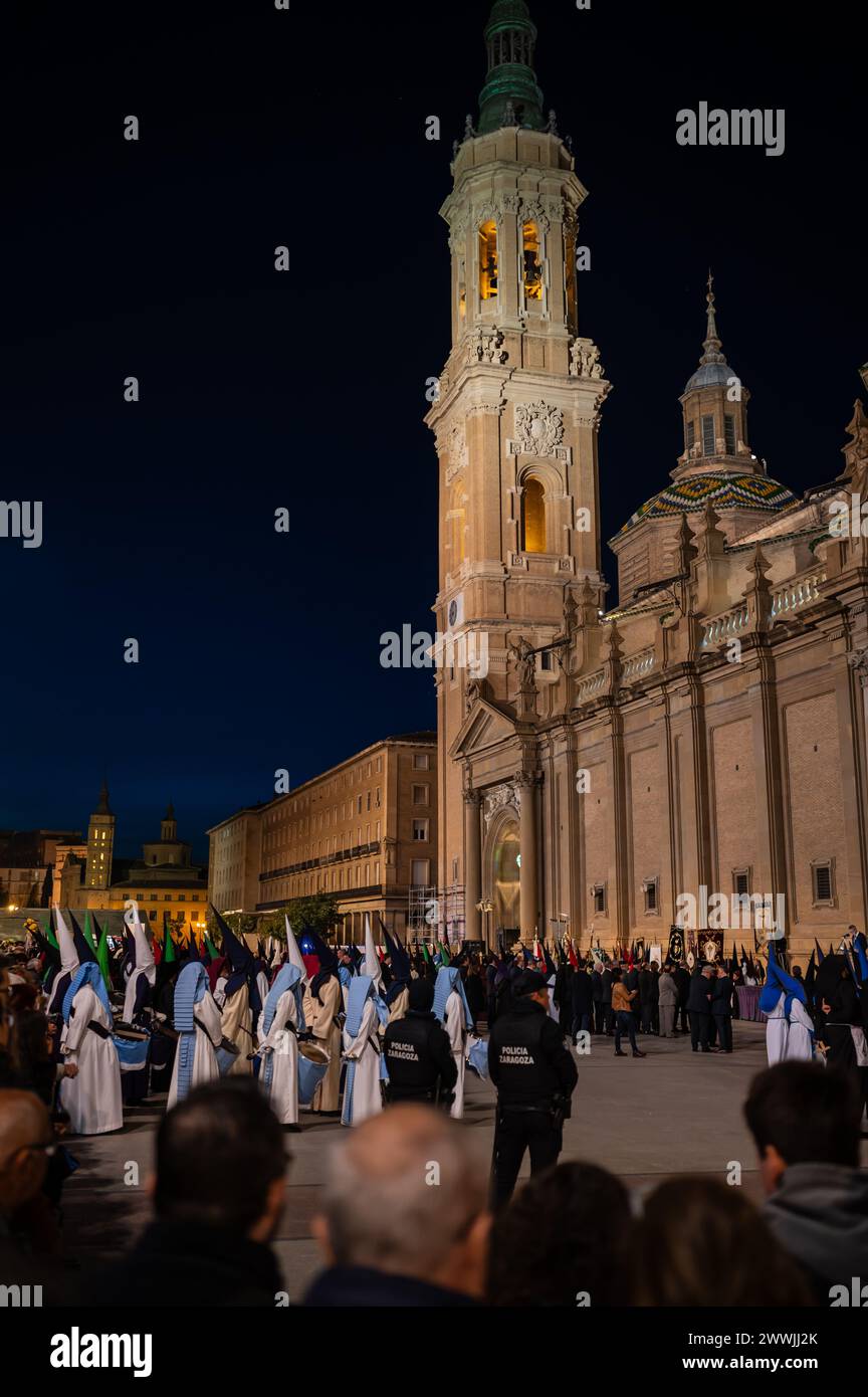 Holy Week Proclamation Procession that symbolizes the beginning of nine ...