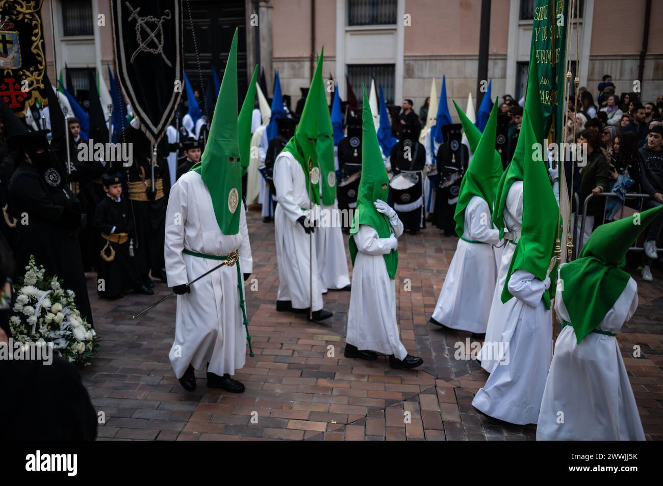 Holy Week Proclamation Procession that symbolizes the beginning of nine ...