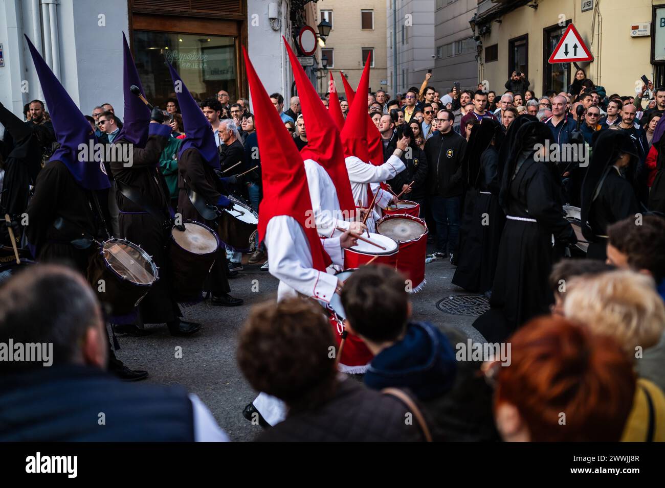 Holy Week Proclamation Procession that symbolizes the beginning of nine ...