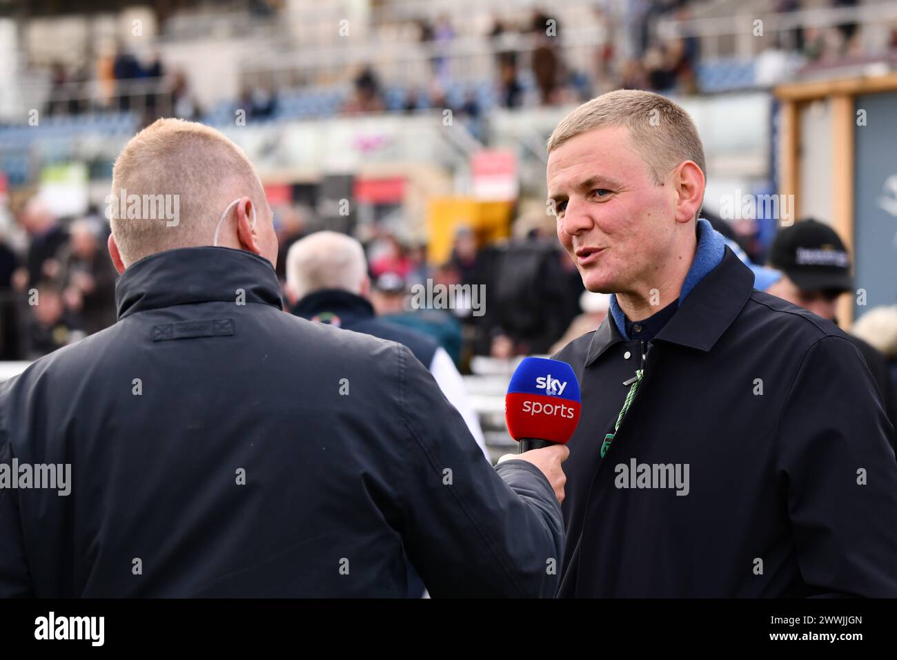 racehorse trainer George Boughey Stock Photo - Alamy