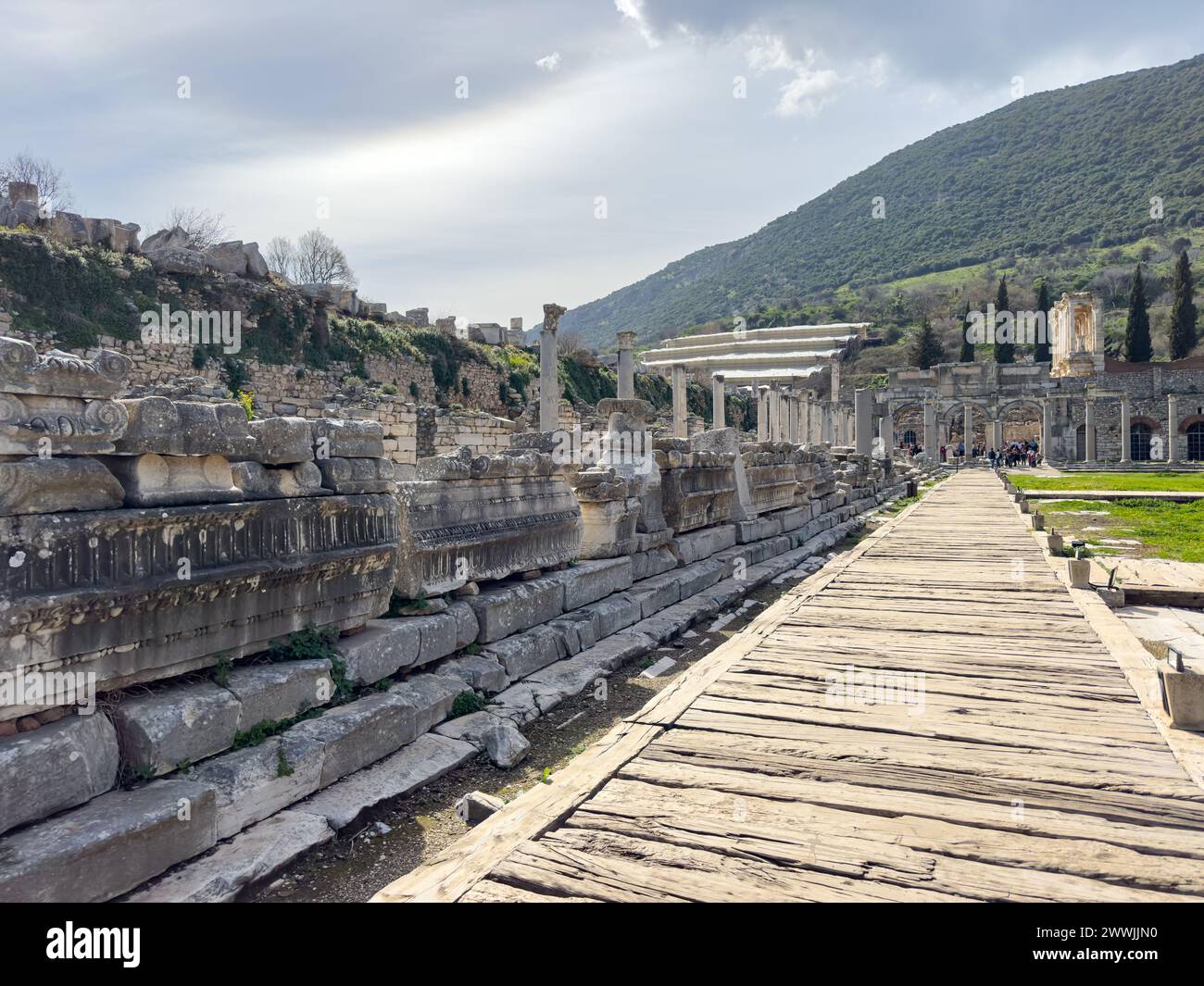 Turkish efes was an ancient greek city hi-res stock photography and ...