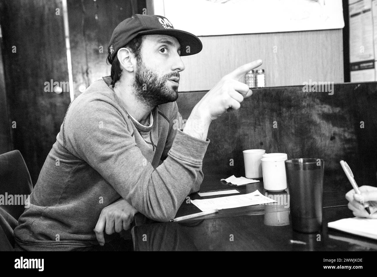 Young man wearing cap The Bronx, New York City, USA. Yioung Adult Male ...