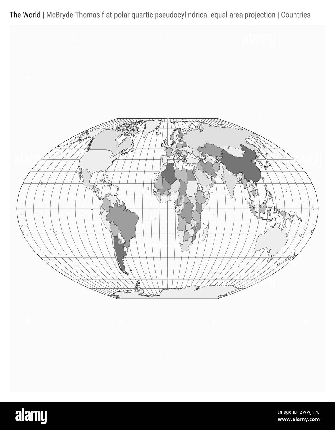 Globe countries map illustration hi-res stock photography and images ...