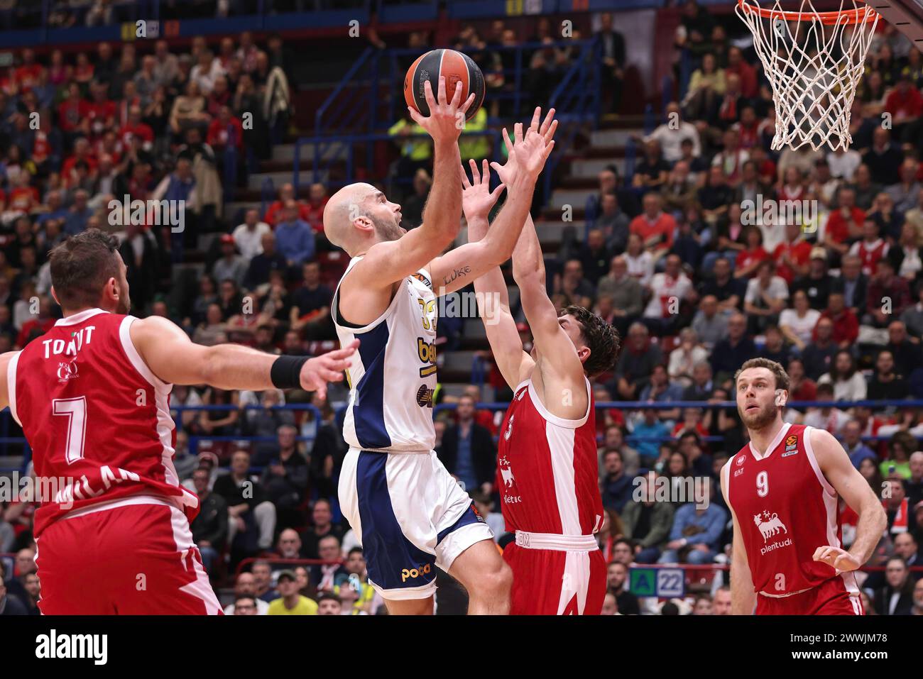 Milan, Italy. 23rd Mar, 2024. Italy, Milan, march 22 2024: Nick ...