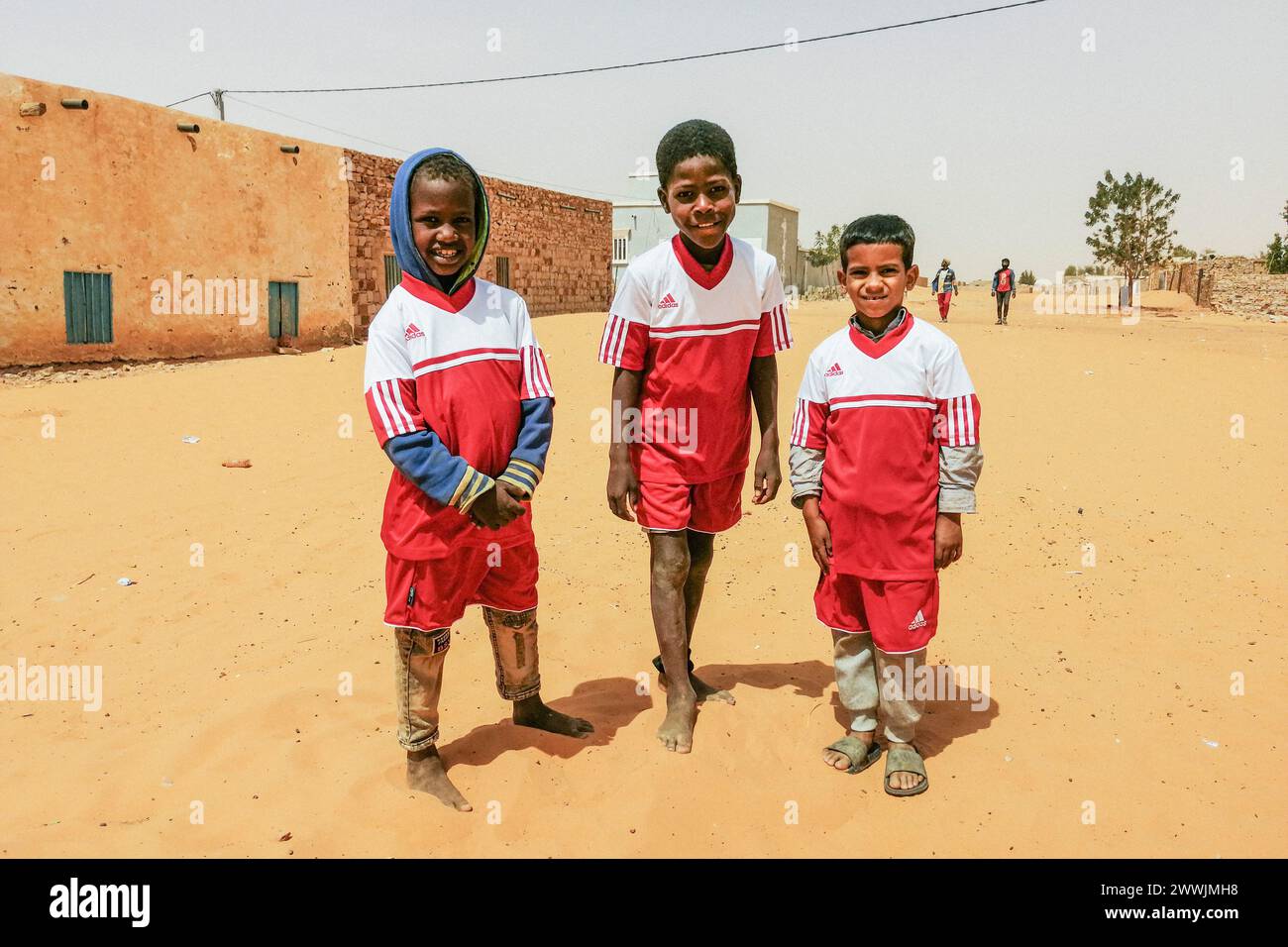Mauritania, Chinguetti, children Stock Photo - Alamy