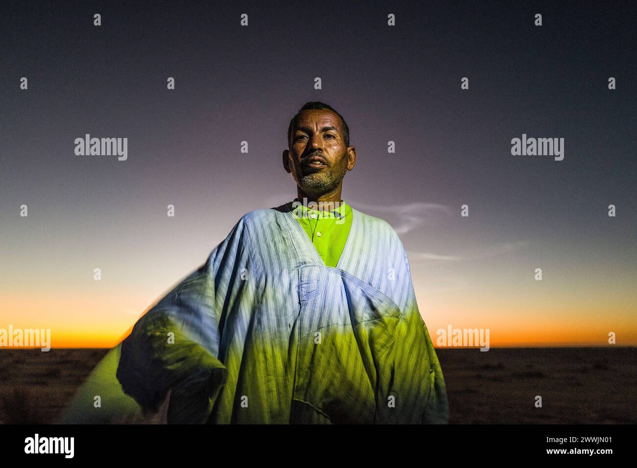 Mauritania, surroundings of Chami, portrait Stock Photo - Alamy