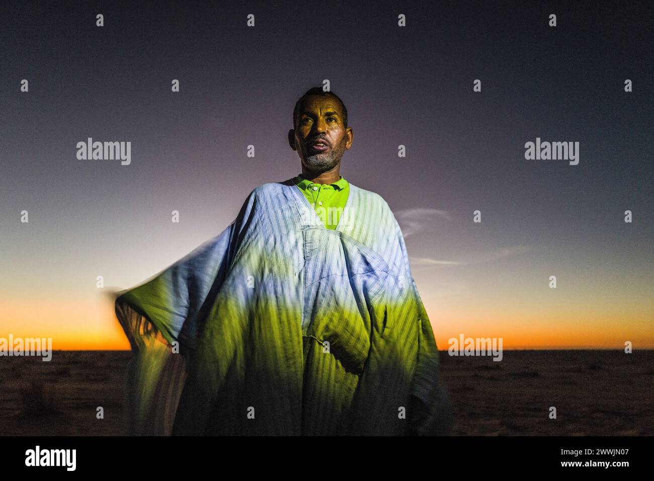 Mauritania, surroundings of Chami, portrait Stock Photo - Alamy