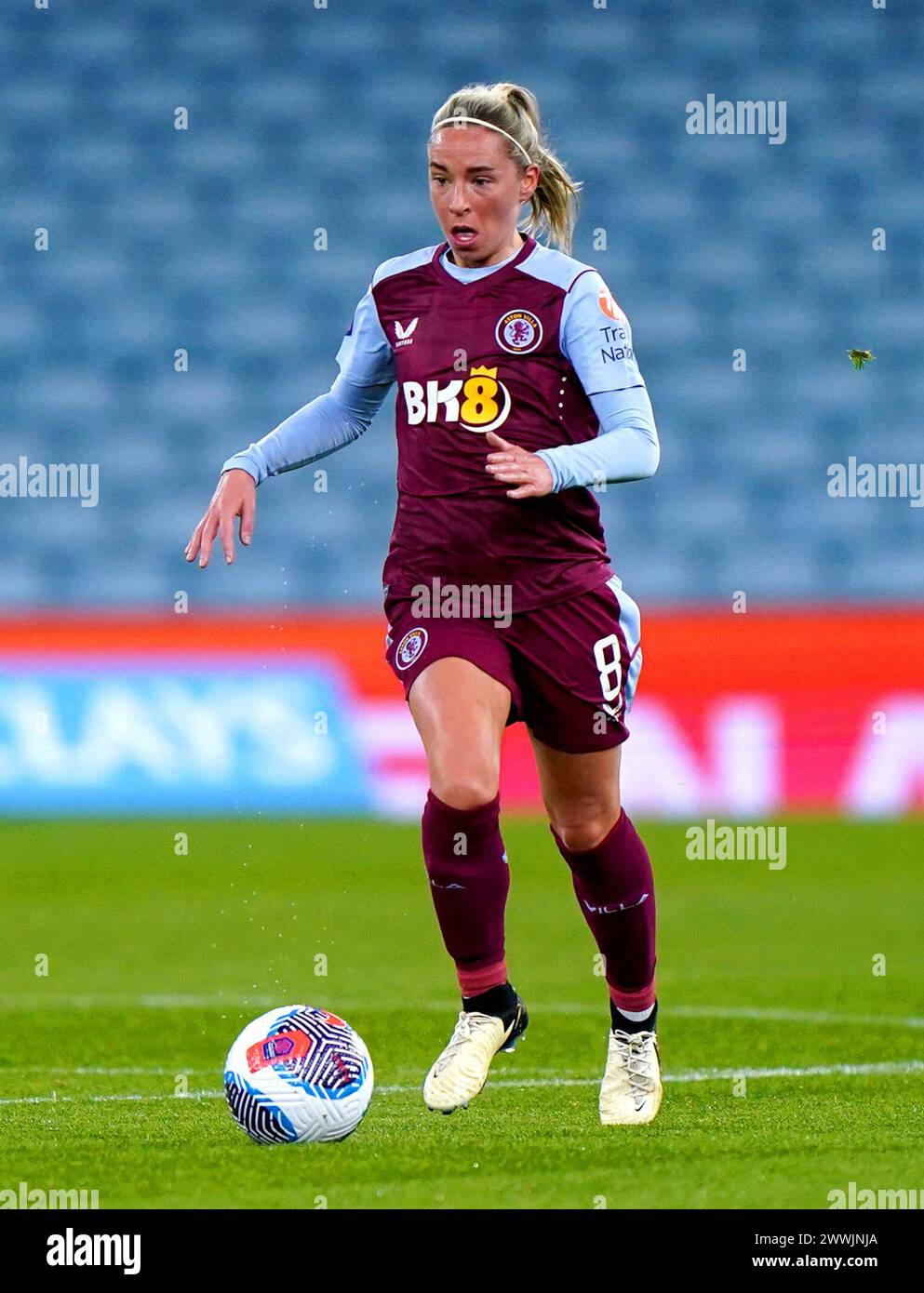 Aston Villa's Jordan Nobbs during the Barclays Women's Super League ...