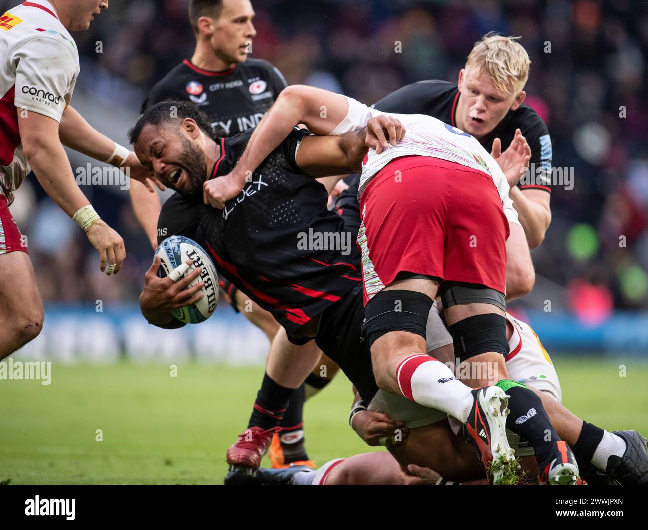 2024 gallagher rugby premiership hi-res stock photography and images ...