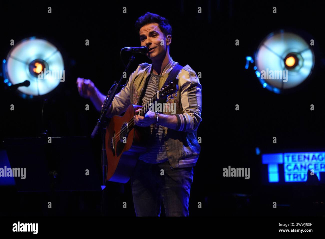 Kelly Jones, on stage during 'Ovation' a celebration of 24 Years of ...