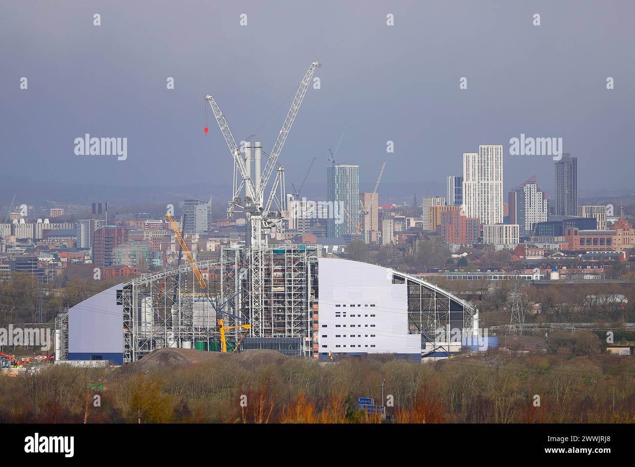 Enfinium Energy From Waste Facility under construction at Skelton ...