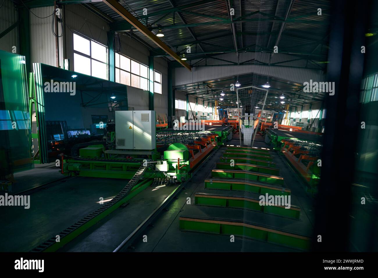 Grinding and polishing machine in a production workshop Stock Photo - Alamy