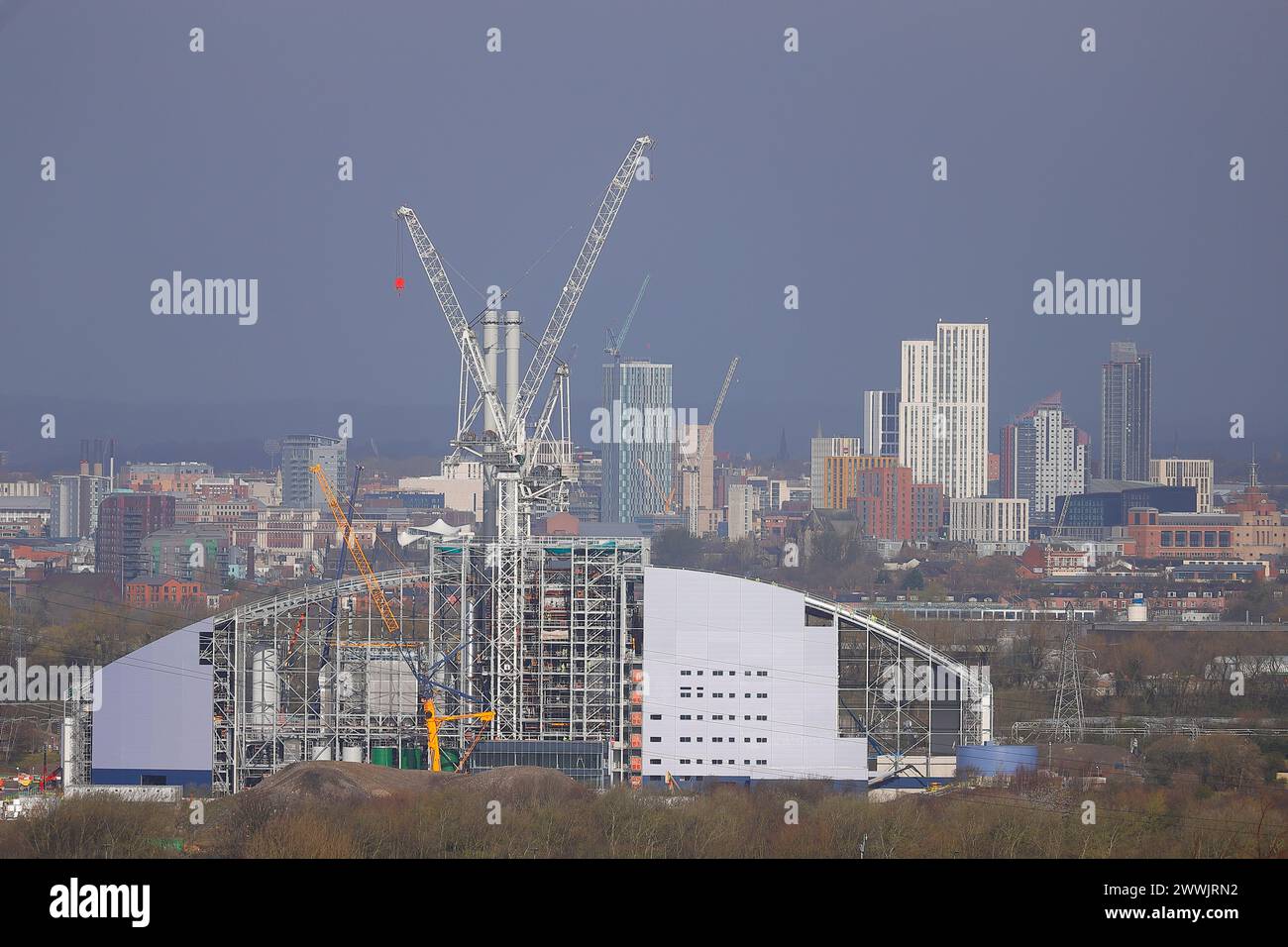 Enfinium Energy From Waste Facility under construction at Skelton ...