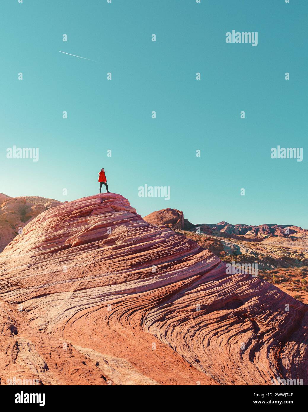 Fire wave valley of fire state park hi-res stock photography and images ...