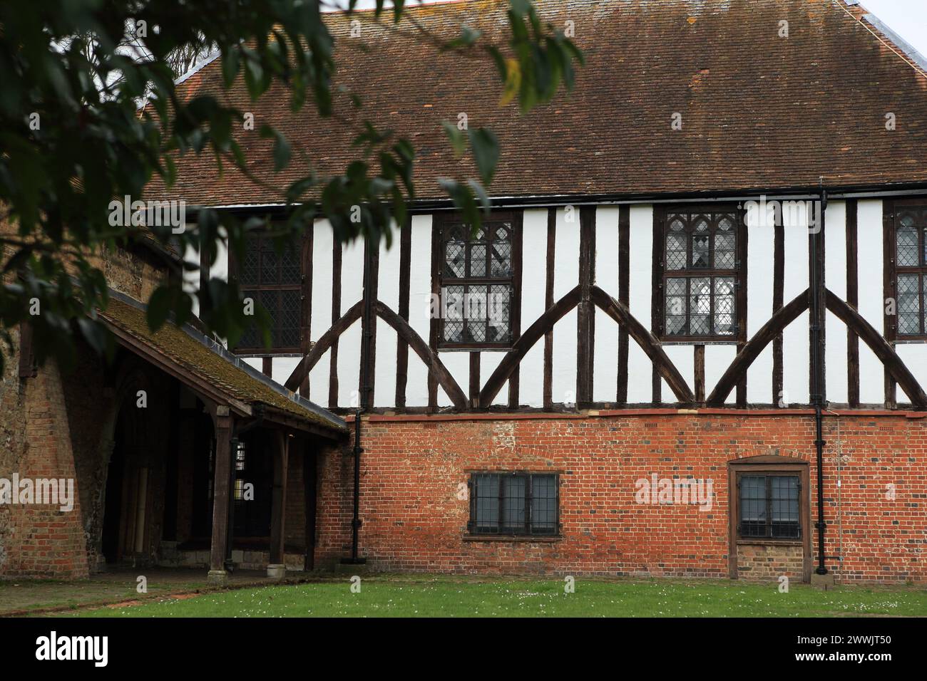 Prittlewell Priory Priory Park, Southend-on-Sea Essex UK - exterior ...