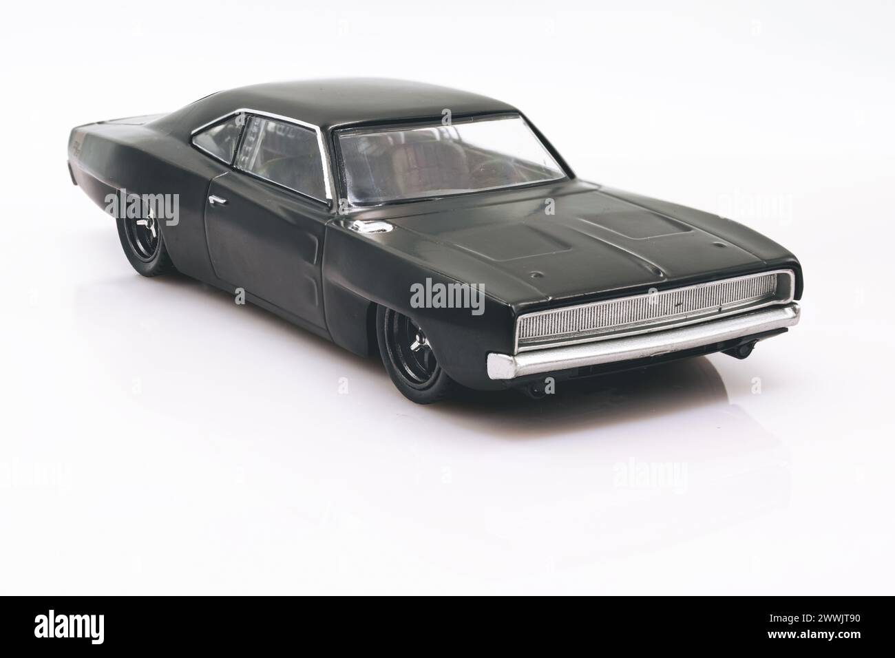 Black dodge charger hi-res stock photography and images - Alamy