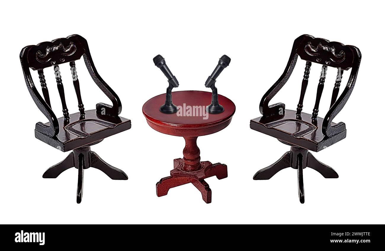 Interview chairs hi-res stock photography and images - Alamy