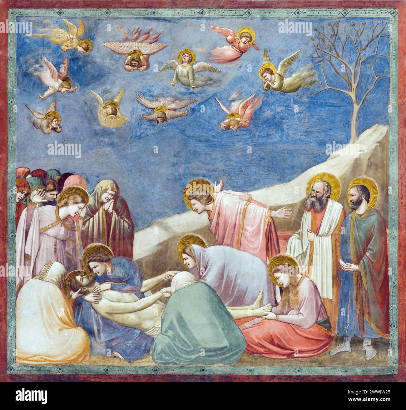 The lamentation of christ giotto hi-res stock photography and images - Alamy